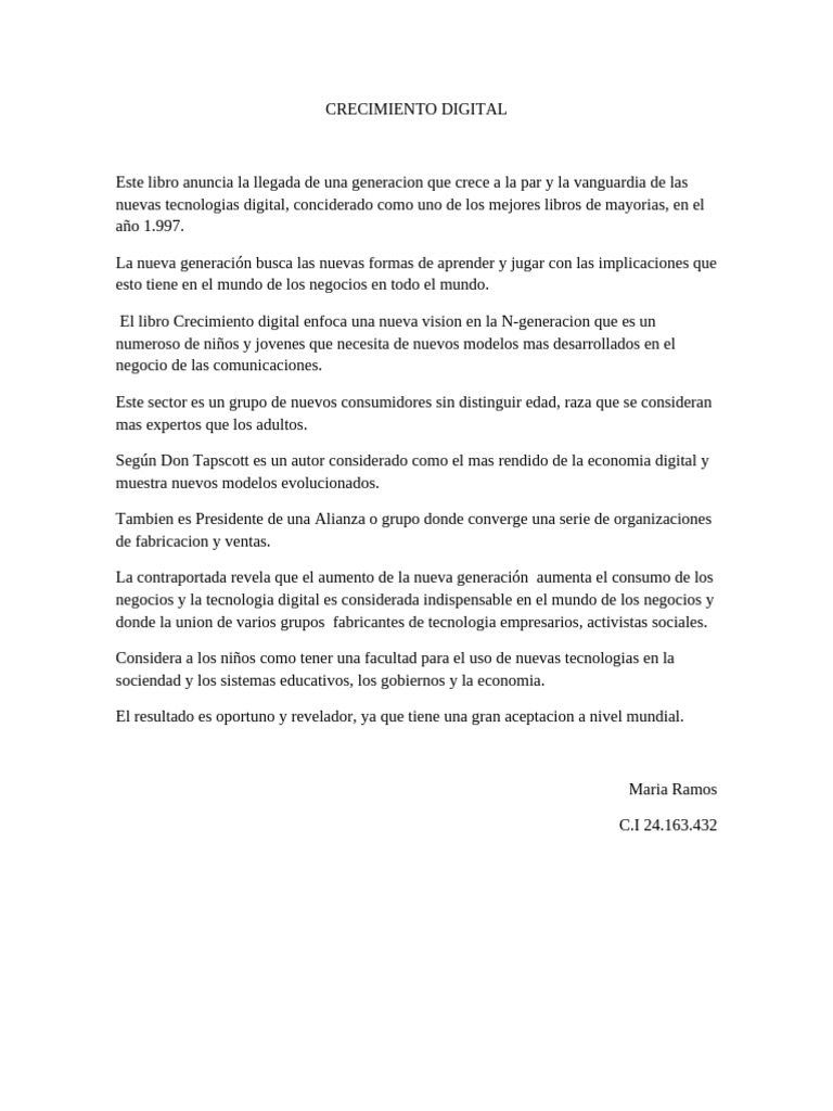 Crecimiento Digital | PDF
