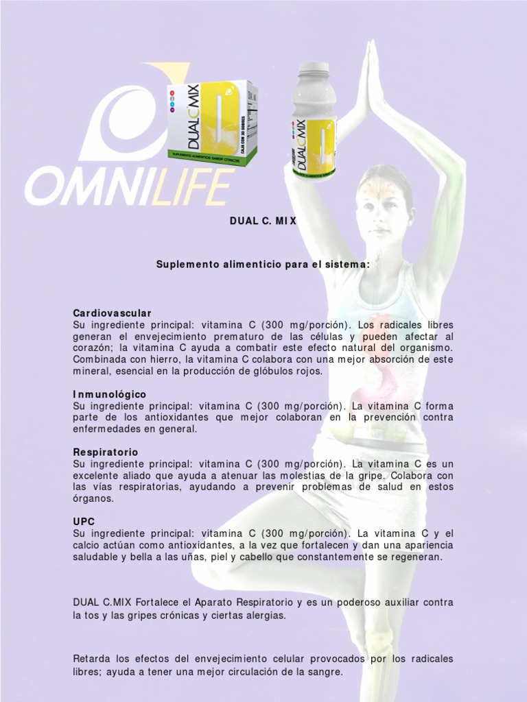 Dual C. Mix | PDF | Vitamina C | Antioxidante