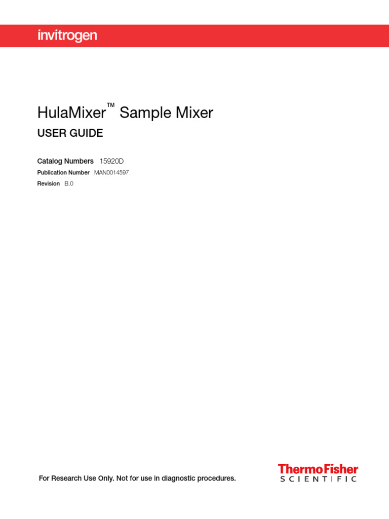 HulaMixer Sample Mixer User Guide | PDF | Electrical Connector ...