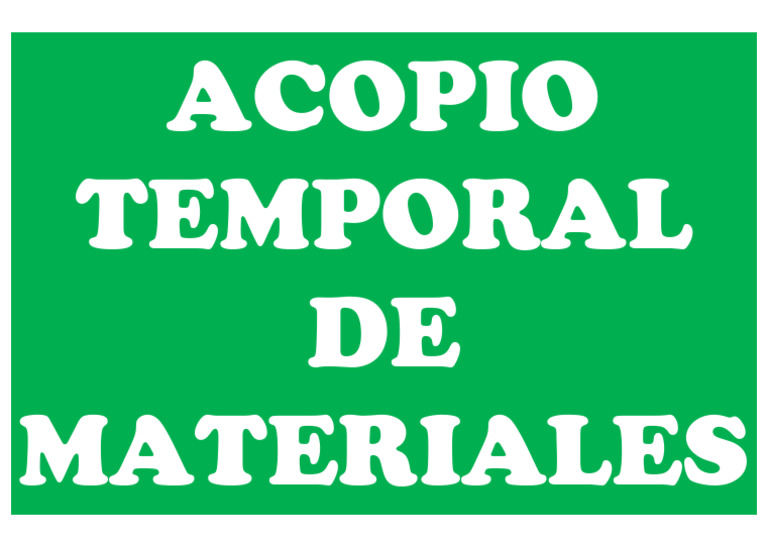Acopio de Materiales | PDF