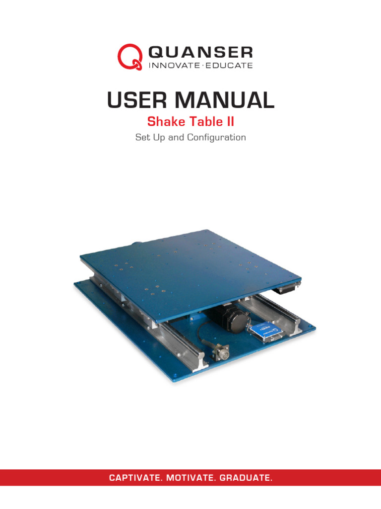 Shake Table II | PDF | Data Acquisition | Accelerometer