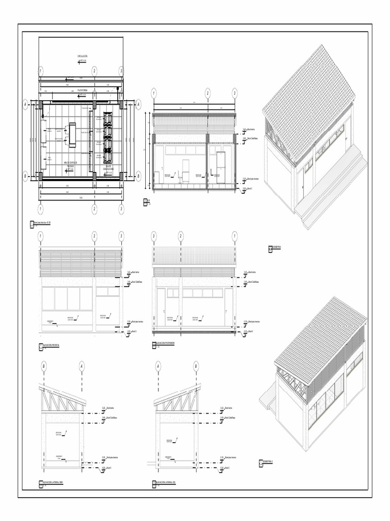 Planos Generales e Isometria | PDF | Tecnología de pantalla | Vídeo