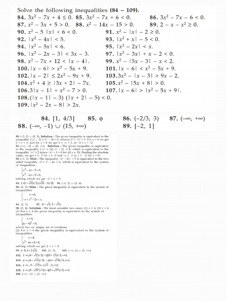 Modulus Inequality - 250419 - 131112 | PDF