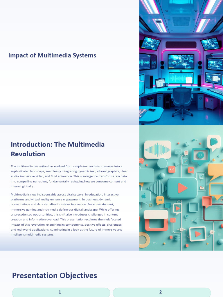 Impact of Multimedia Systems | PDF | Multimedia | Virtual Reality