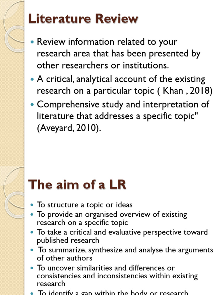 Literature Review Structure and Purpose | PDF | Theory | Methodology