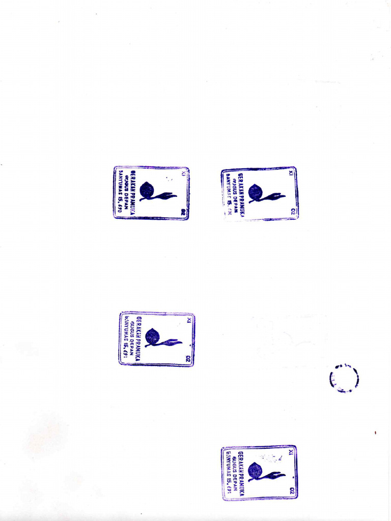 Stempel Pramuka | PDF