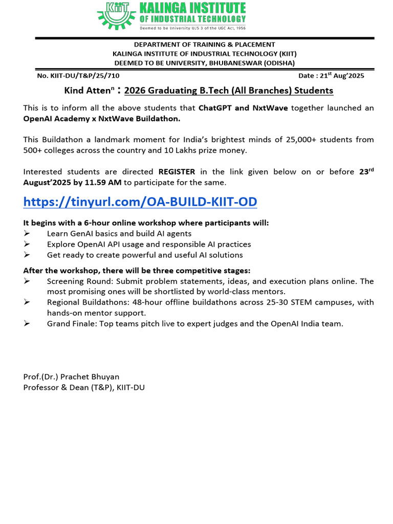 Registration For ChatGPT and NxtWave OpenAI Academy X NxtWave ...