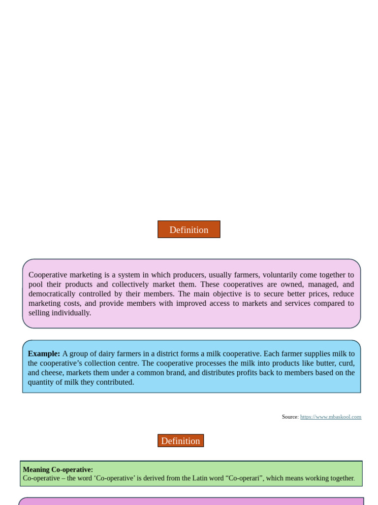 Cooperative | PDF | Cooperative | Marketing