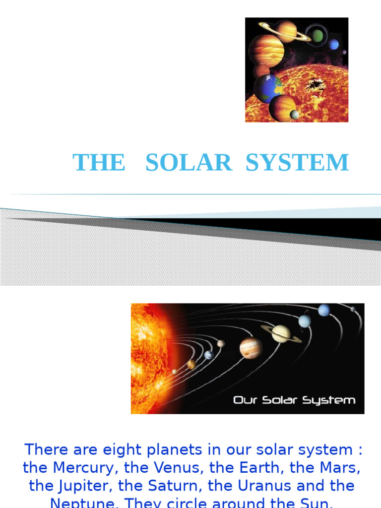The Solar System | PDF