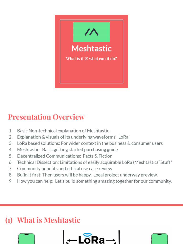LoRa and Meshtastic Basics | PDF | Radio Spectrum | Radio