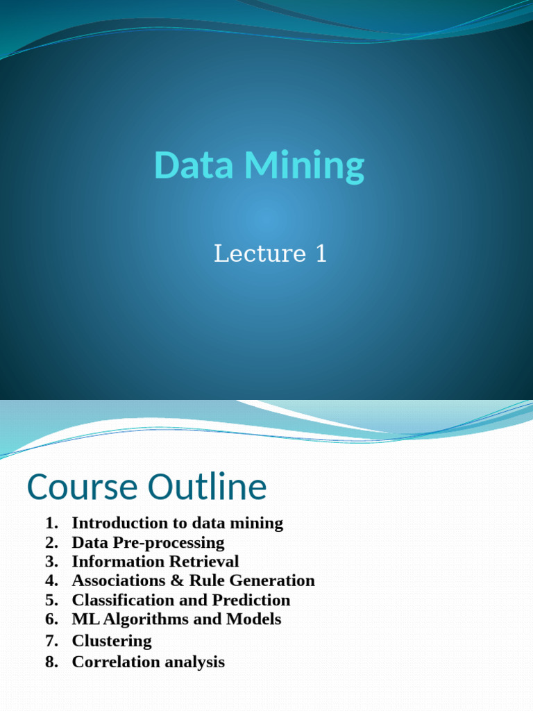 Introduction to Data Mining Concepts | PDF | Data Mining | Databases