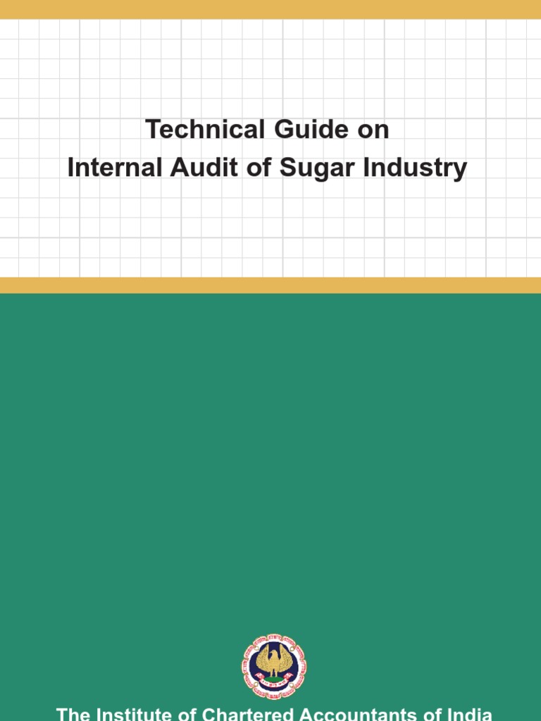 Technical Guide On Internal Audit of Sugar Industry | PDF