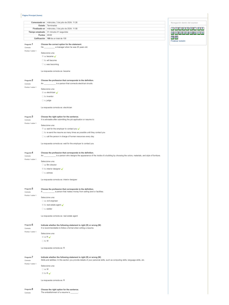 Assignment 1 Questionnaire Unit 1 | PDF