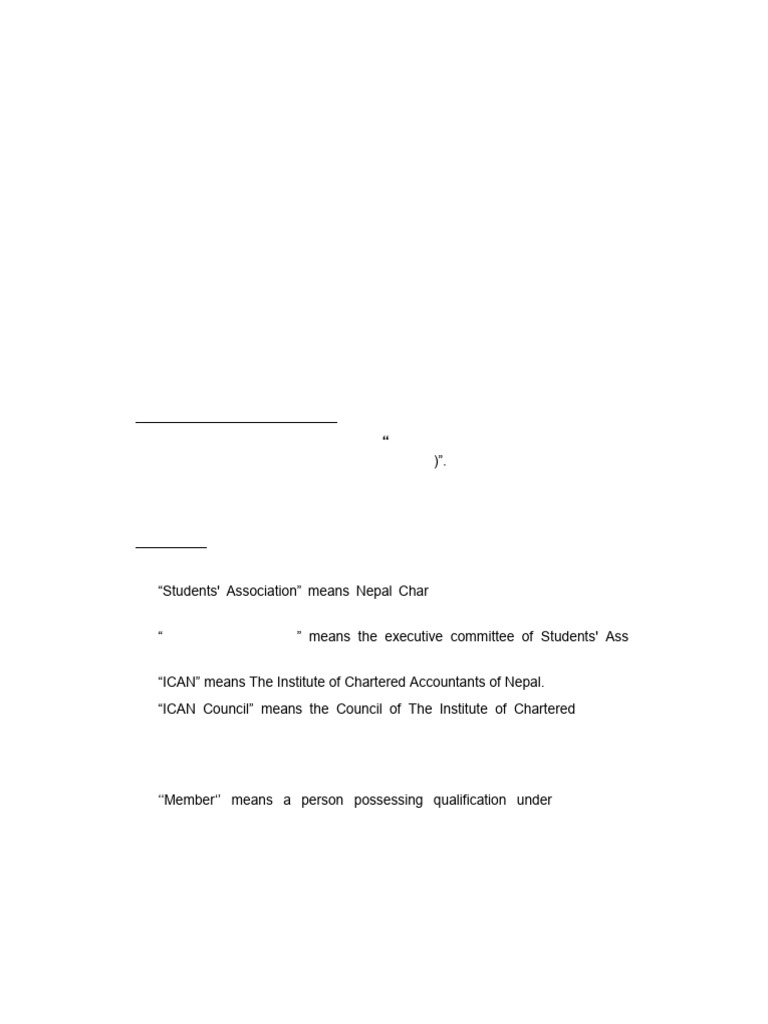 Operational Procedure For NCASA - Approved by Council | PDF | Committee ...