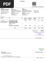 Flipkart Invoice - PDF - Invoice | PDF