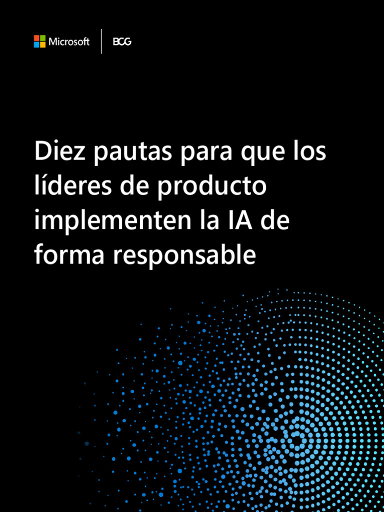IA de Forma Responsable | PDF | Inteligencia artificial | Inteligencia ...