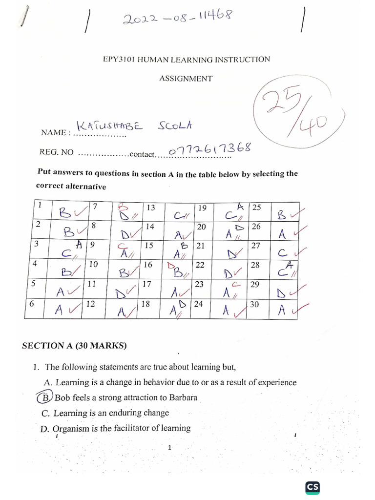 Human Learning Pdf