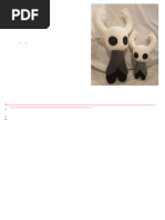 Crochet Alien Plush Pattern | PDF | Crochet | Textile Arts