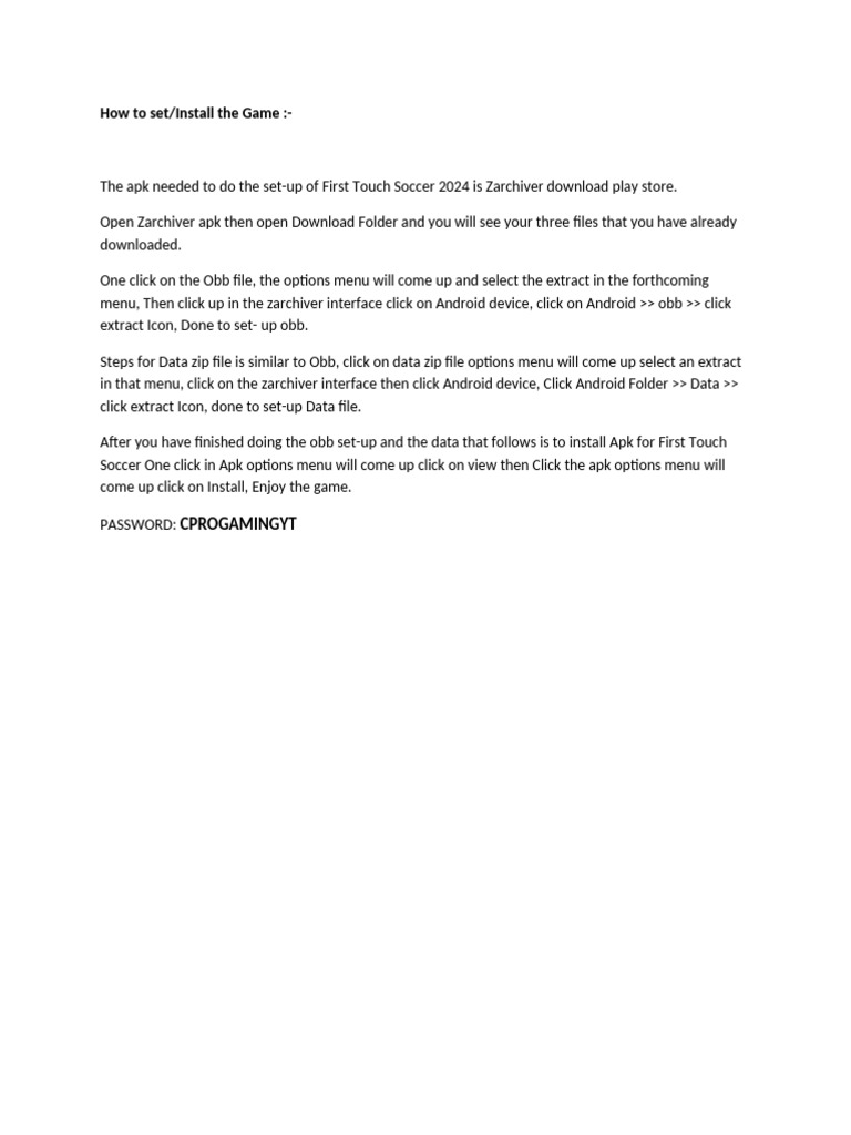 How To Set - Inst | PDF