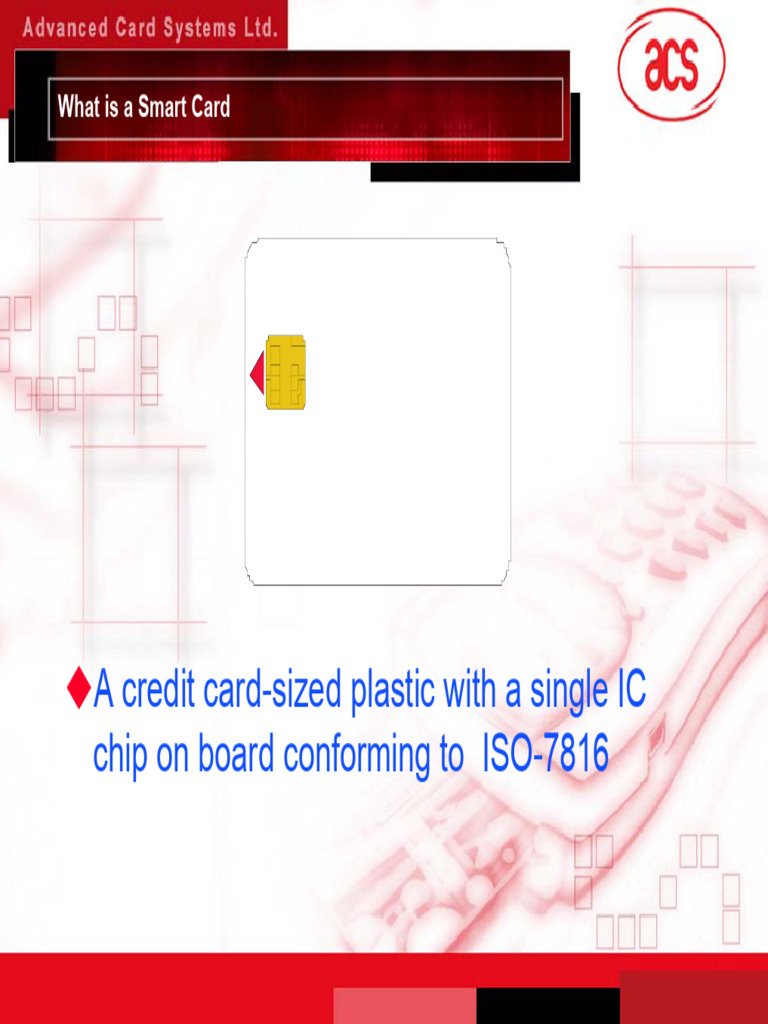 Overview of Smart Card Technology | PDF | Smart Card | Personal ...