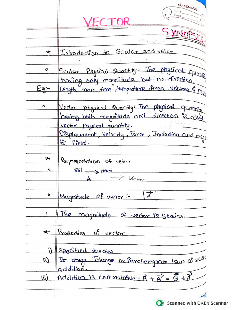 Vector Synopsis 01 | PDF