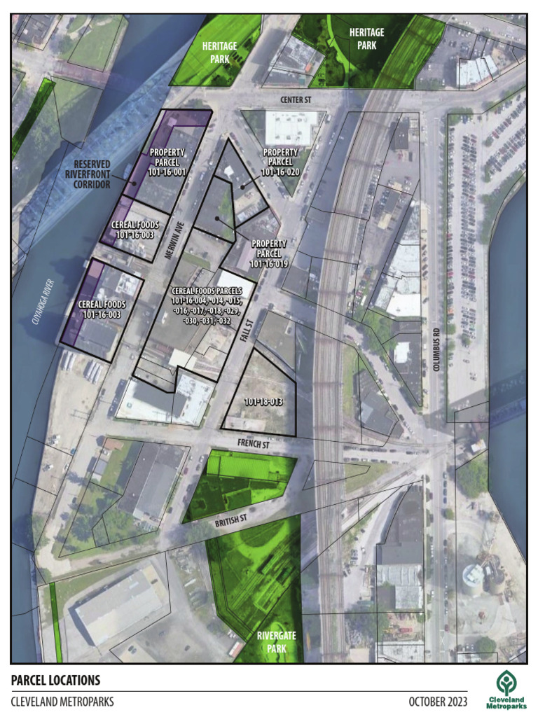 Cleveland Metroparks - Columbus Peninsula Parcel Map | PDF