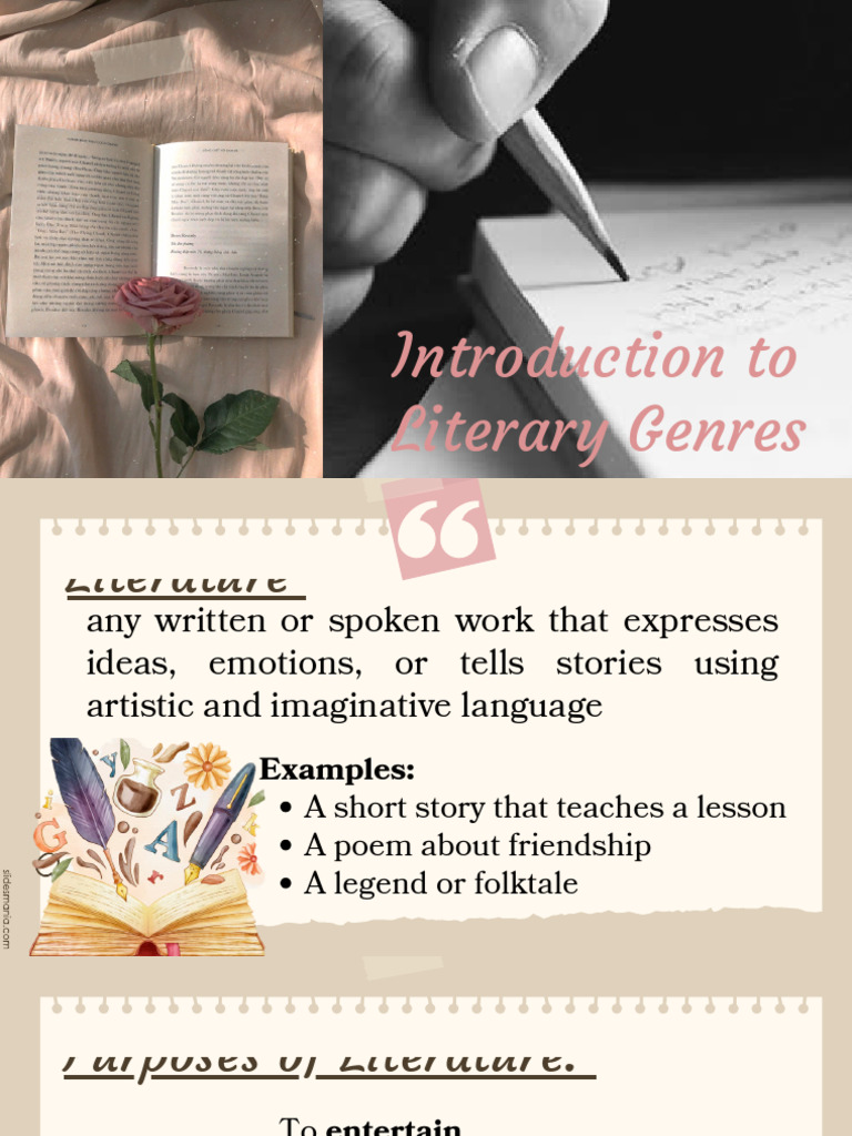 Introduction To Literary Genres PDF | PDF | Creative Nonfiction | Narrative