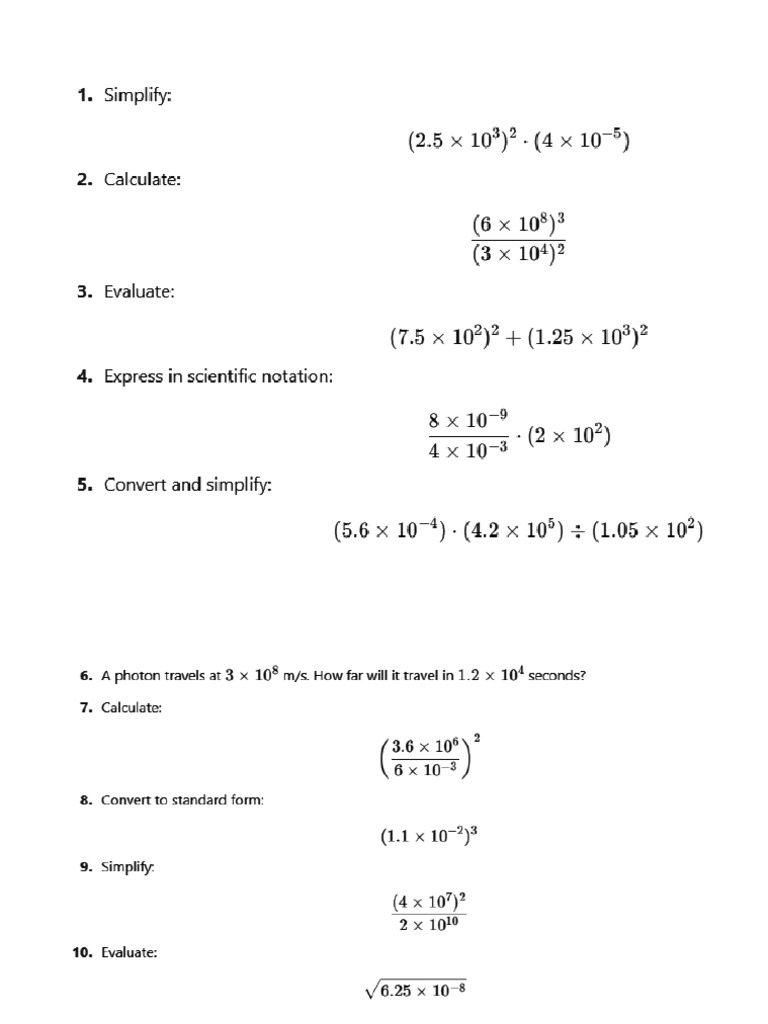 BASIC MATHS Calculations | PDF