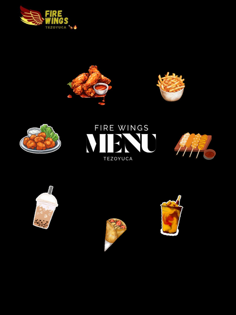 FIRE WINGS Menu | PDF
