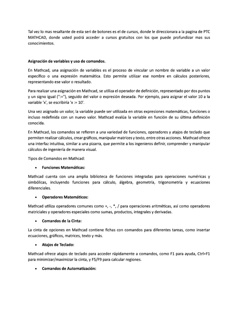 Manual de Mathcad 02 | PDF