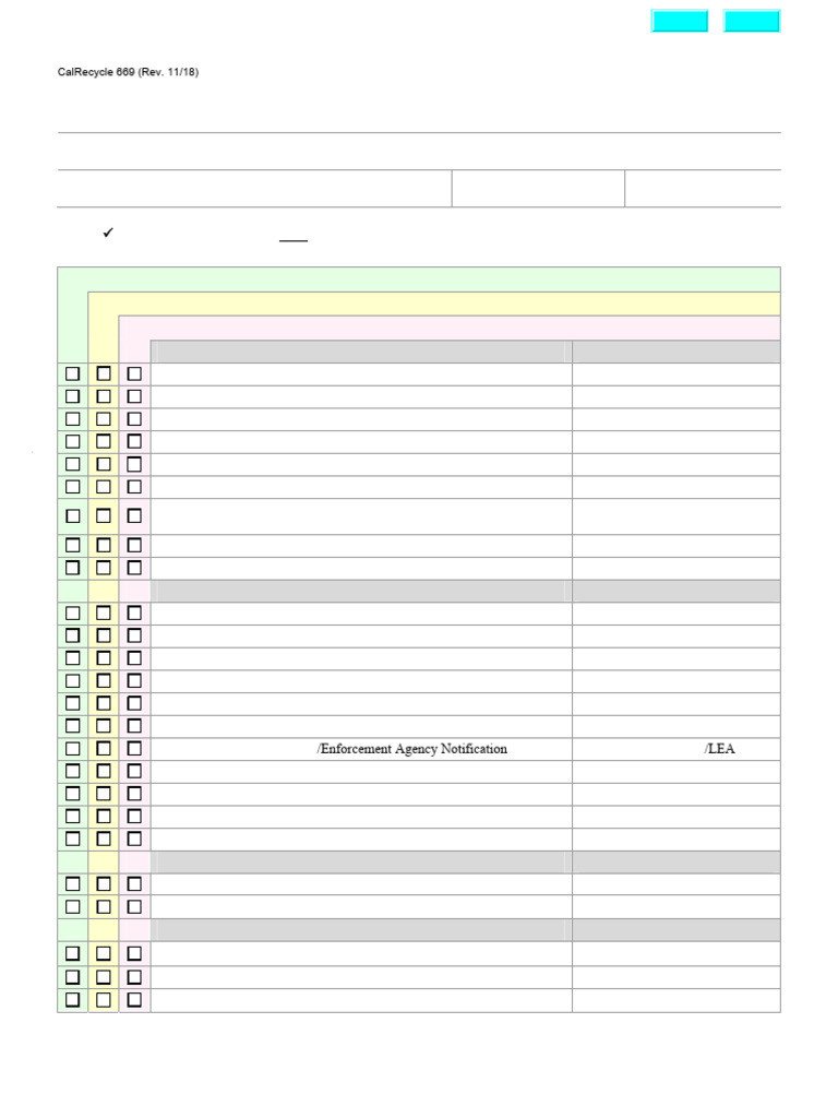 General Checklist of Permits Calrecycle669 | PDF | Waste
