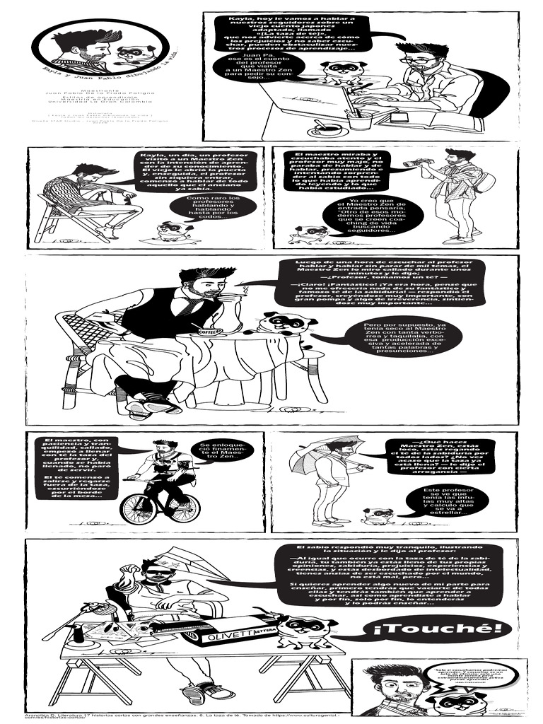Historieta Juan Pablo y Kayla | PDF