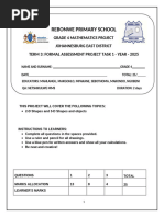 Grade 4 Geography Term 3 Paper | PDF