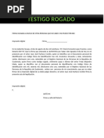 Firma a ruego en Guatemala: Ejemplo práctico | PDF | Derecho