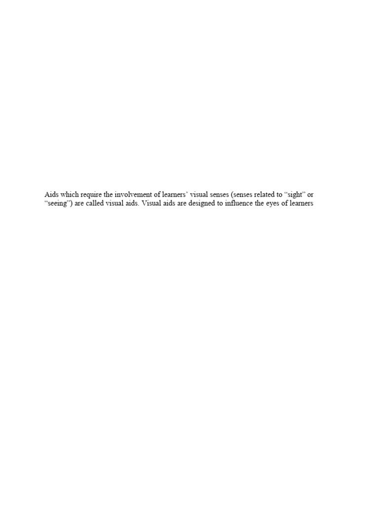 Teaching Aids for Grade 1 Mathematics | PDF | Perception | Learning