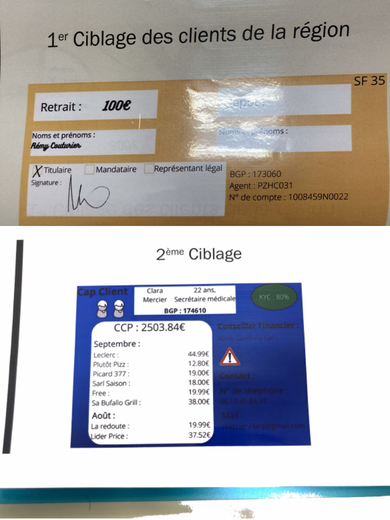 Epreuve E4 Exemple 2 | PDF