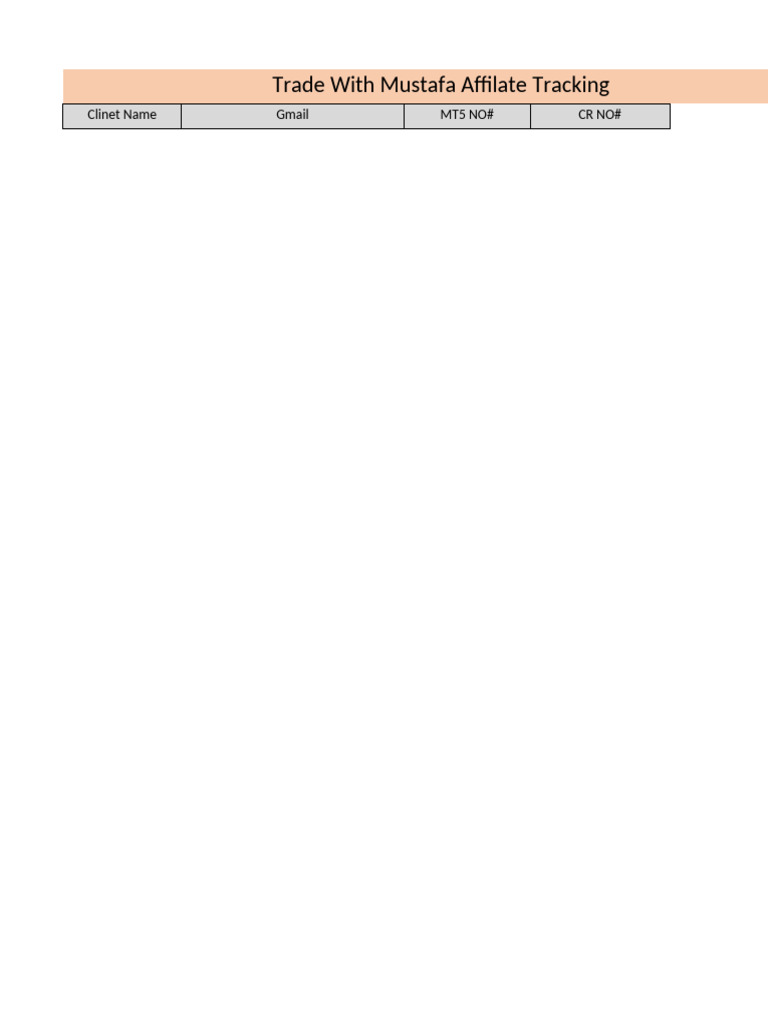 TWM Affilate Tracking | PDF