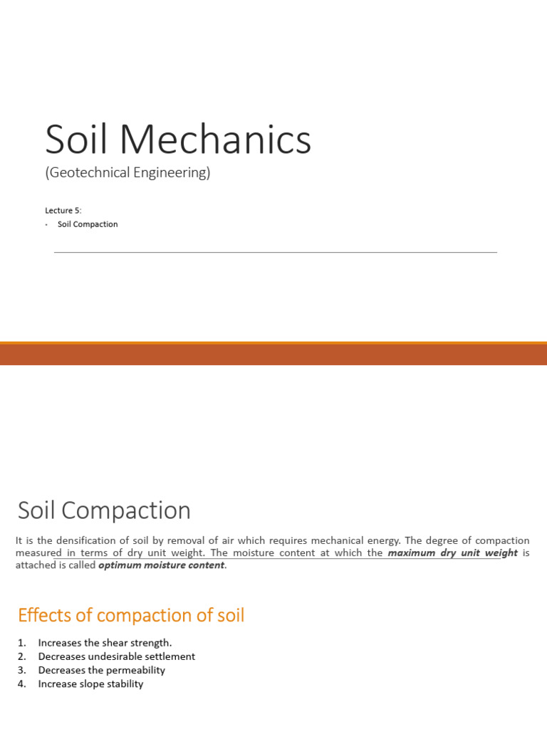 Soil Compaction and OMC Analysis | PDF | Horticulture | Earth Sciences