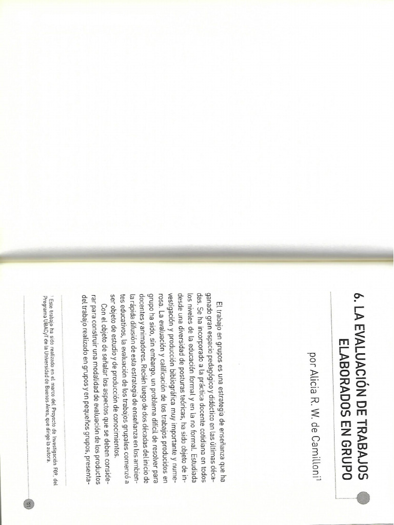 EB - Anijovich La Evaluación Significativa | PDF