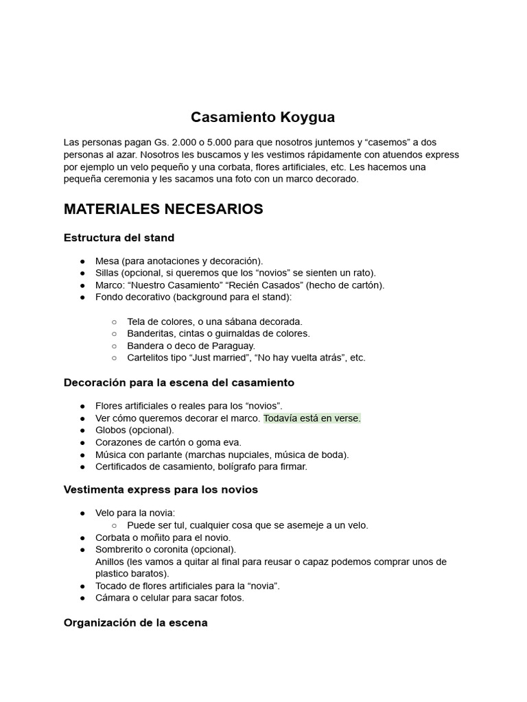 Certificado de Casamiento Koygua | PDF | Boda | Ocasiones relacionadas ...
