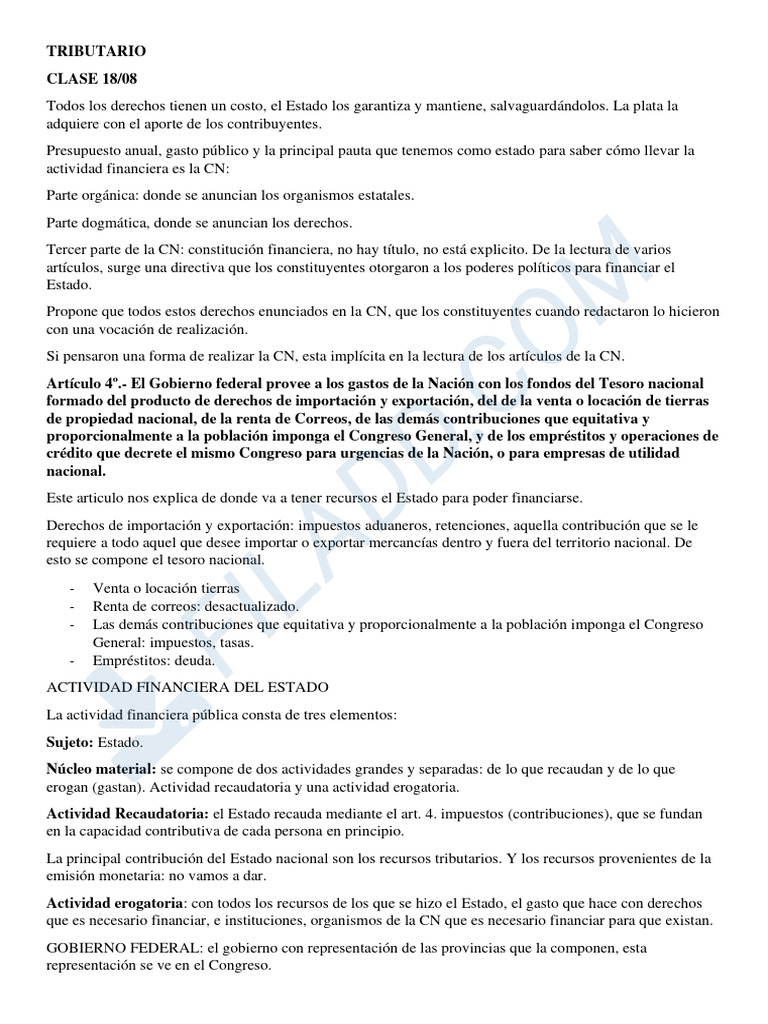 Tributa Rio | PDF | Impuestos | Estado (política)