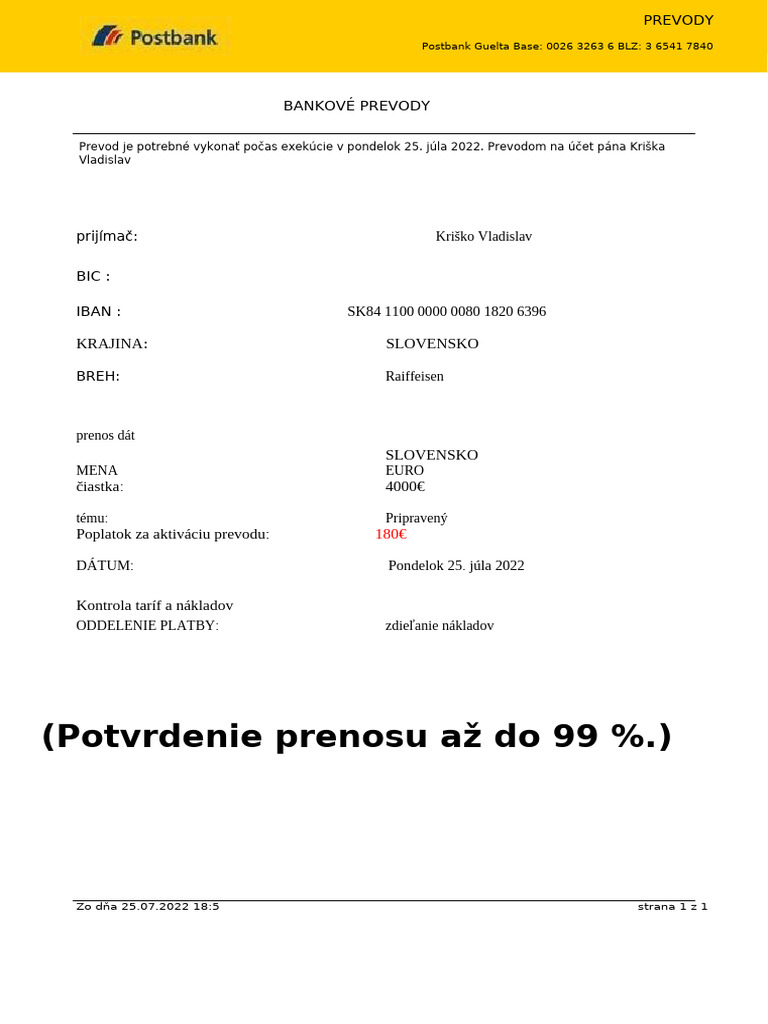 Virement Post Bankp07-2-1-1 | PDF