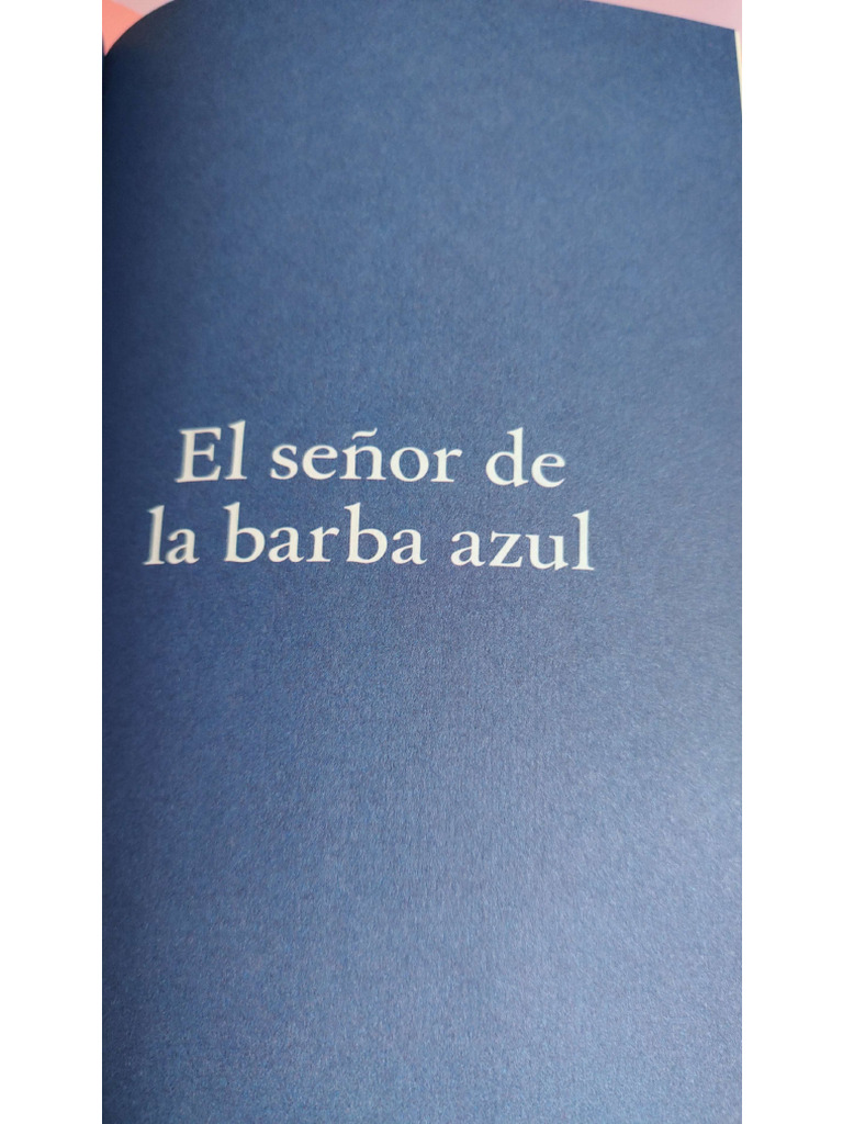 El Señor de Barba Azul | PDF