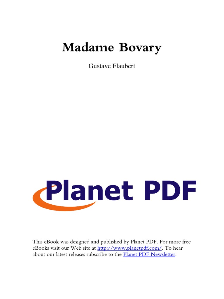 Madame Bovary | PDF | Madame Bovary
