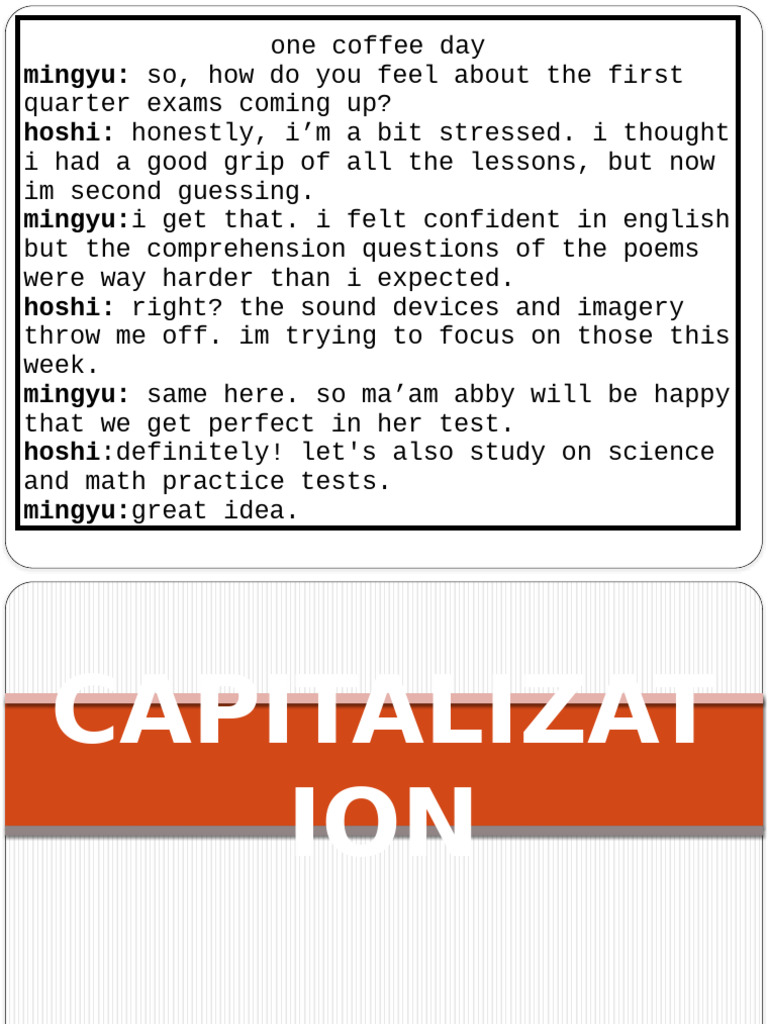 Capitalization v2 | PDF | Word | Verb