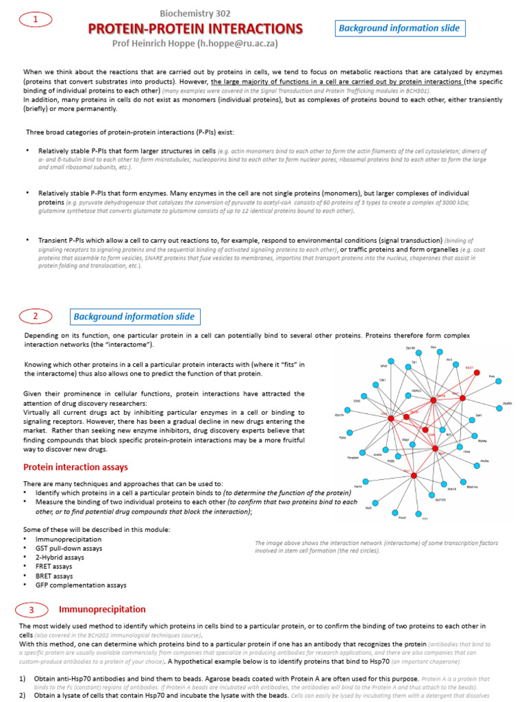 Protein Interactions 2025 | PDF | Fluorophore | Protein–Protein Interaction