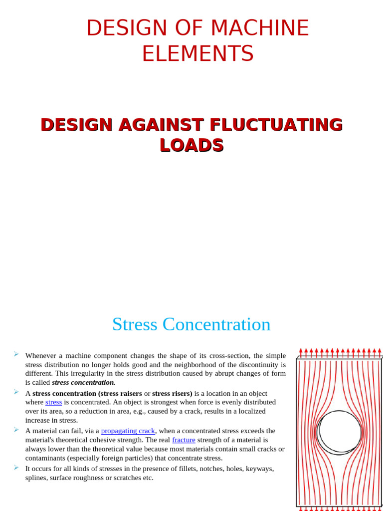 Endurance Limit in Fluctuating Loads | PDF | Fatigue (Material ...