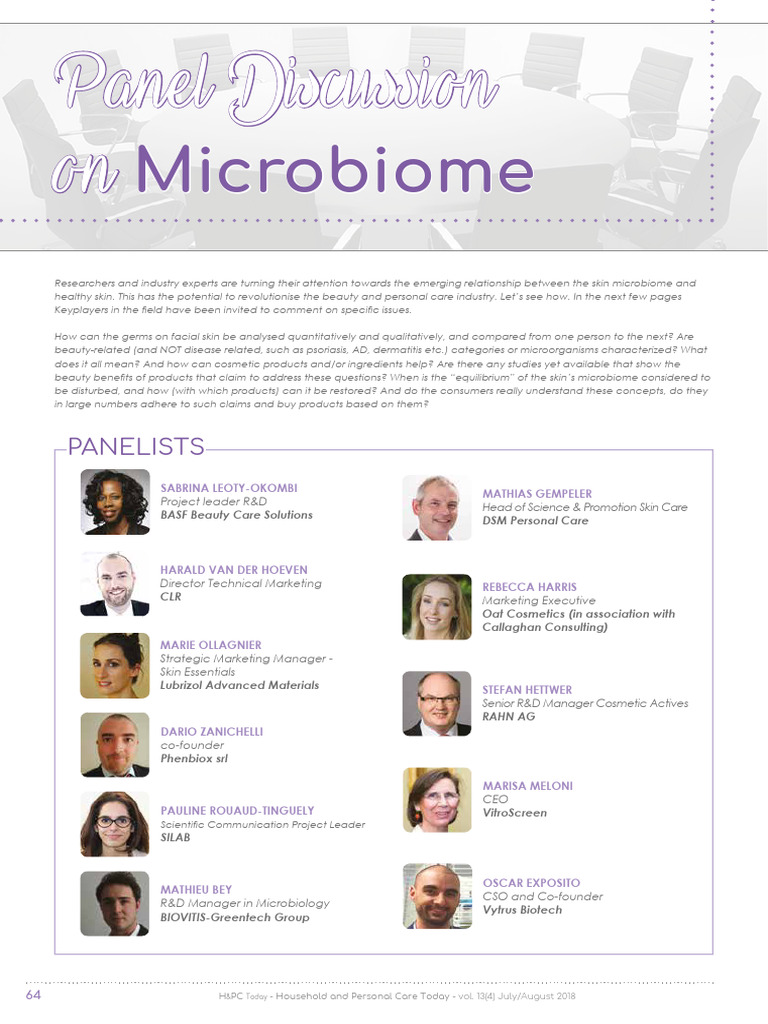 Skin Microbiome Insights for Beauty Care | PDF | Microbiota | Probiotic