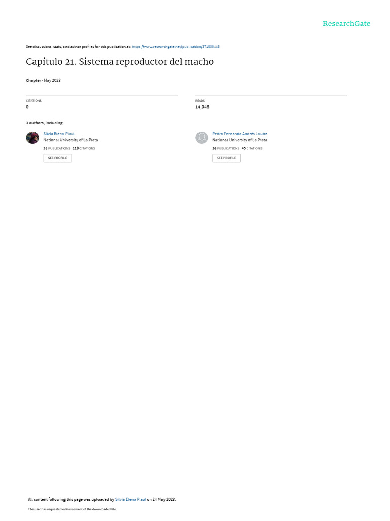 Cap 21sistemareproductordelmacho | PDF | Testículo | Mitosis