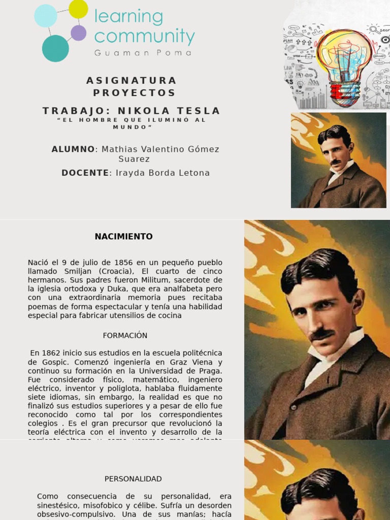 Nikola Tesla | PDF | Nikola Tesla | Thomas Edison